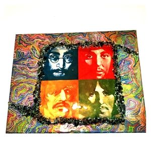 Wall Decor | The Beatles Groovy Handmade Canvas | Poshmark